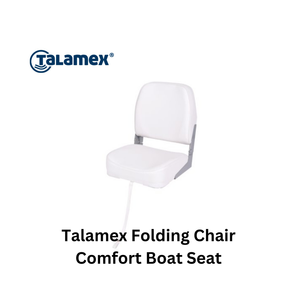 Talamex Folding Chair Comfort Boat Seat – Anglers World