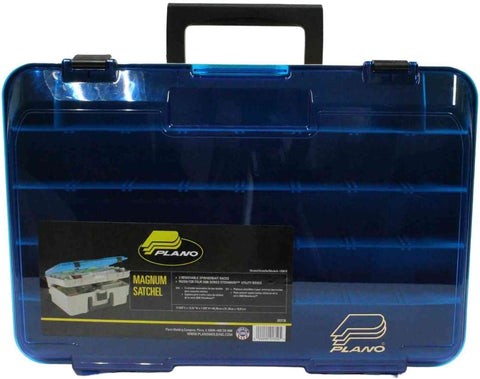 Plano Two-Tier Magnum Satchel XL Tackle Box – Anglers World